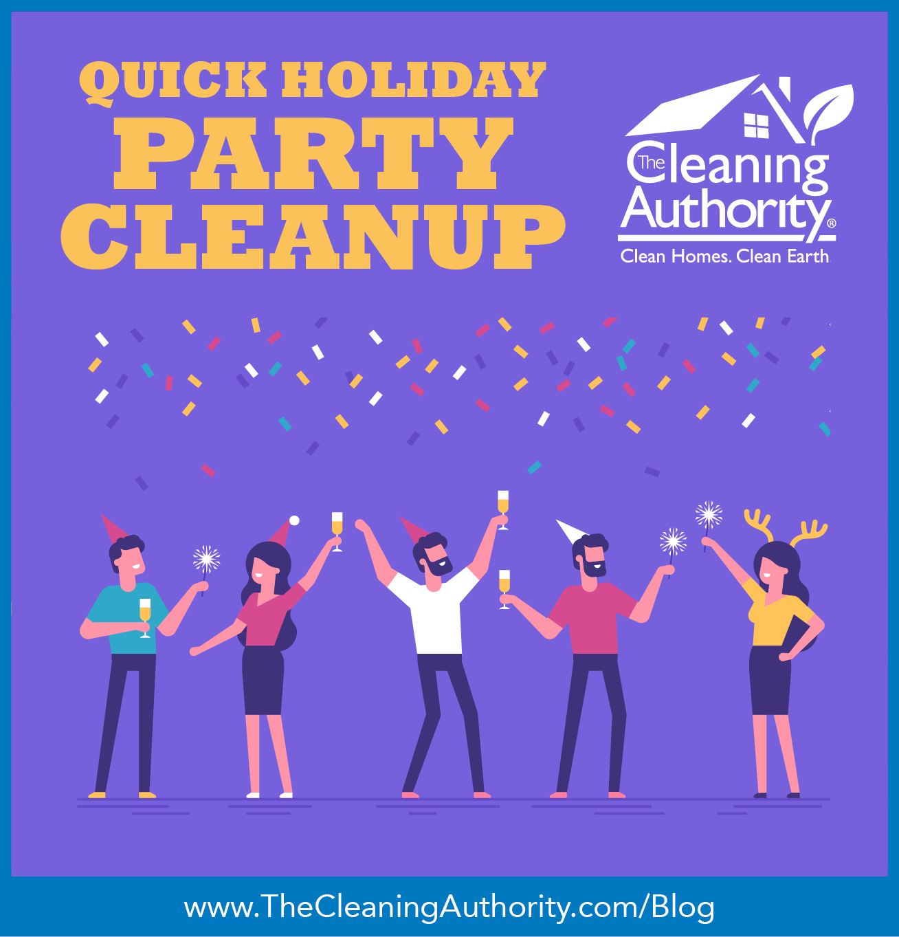 Quick Holiday Party Cleanup