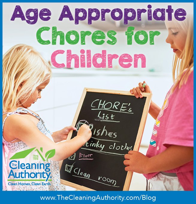 Age Appropriate Chores for Children